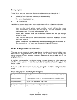 Tracheostomy home care guidelines | PDF