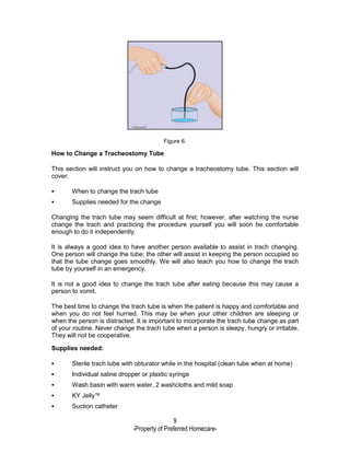 Tracheostomy home care guidelines | PDF