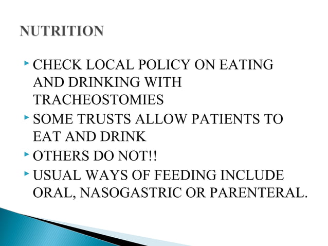 Tracheostomy john | PPT