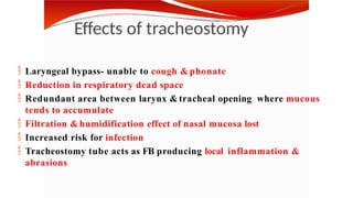 tracheostomy new (2).power point presentation | PPTX