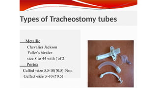 tracheostomy new (2).power point presentation | PPTX