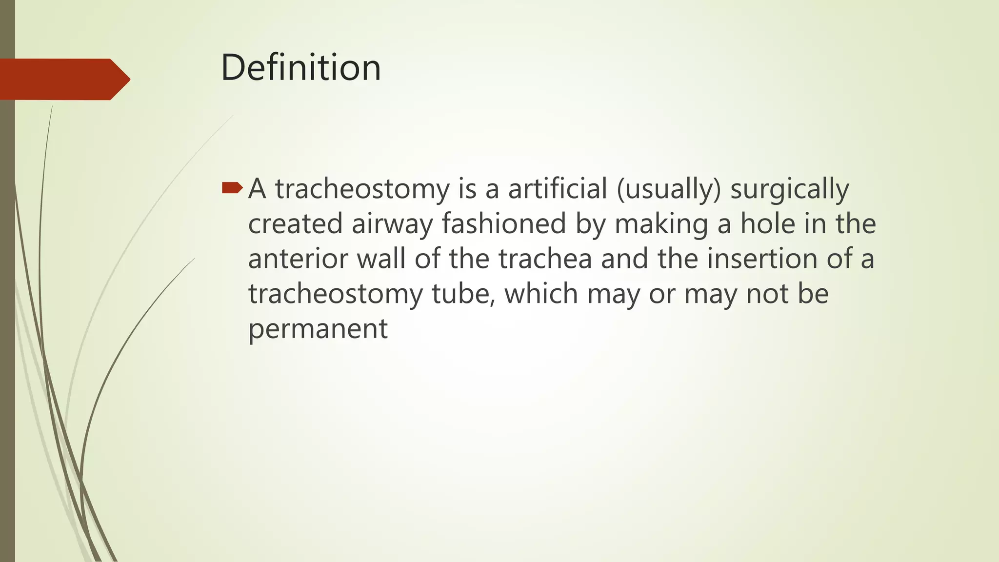 Tracheostomy & tracheal surgeries | PPTX