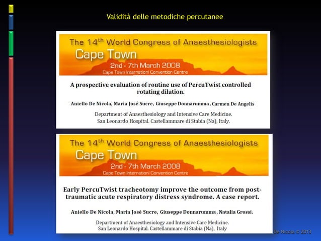 Tracheotomia percutanea con la tecnica Blue Dolphin | PPT