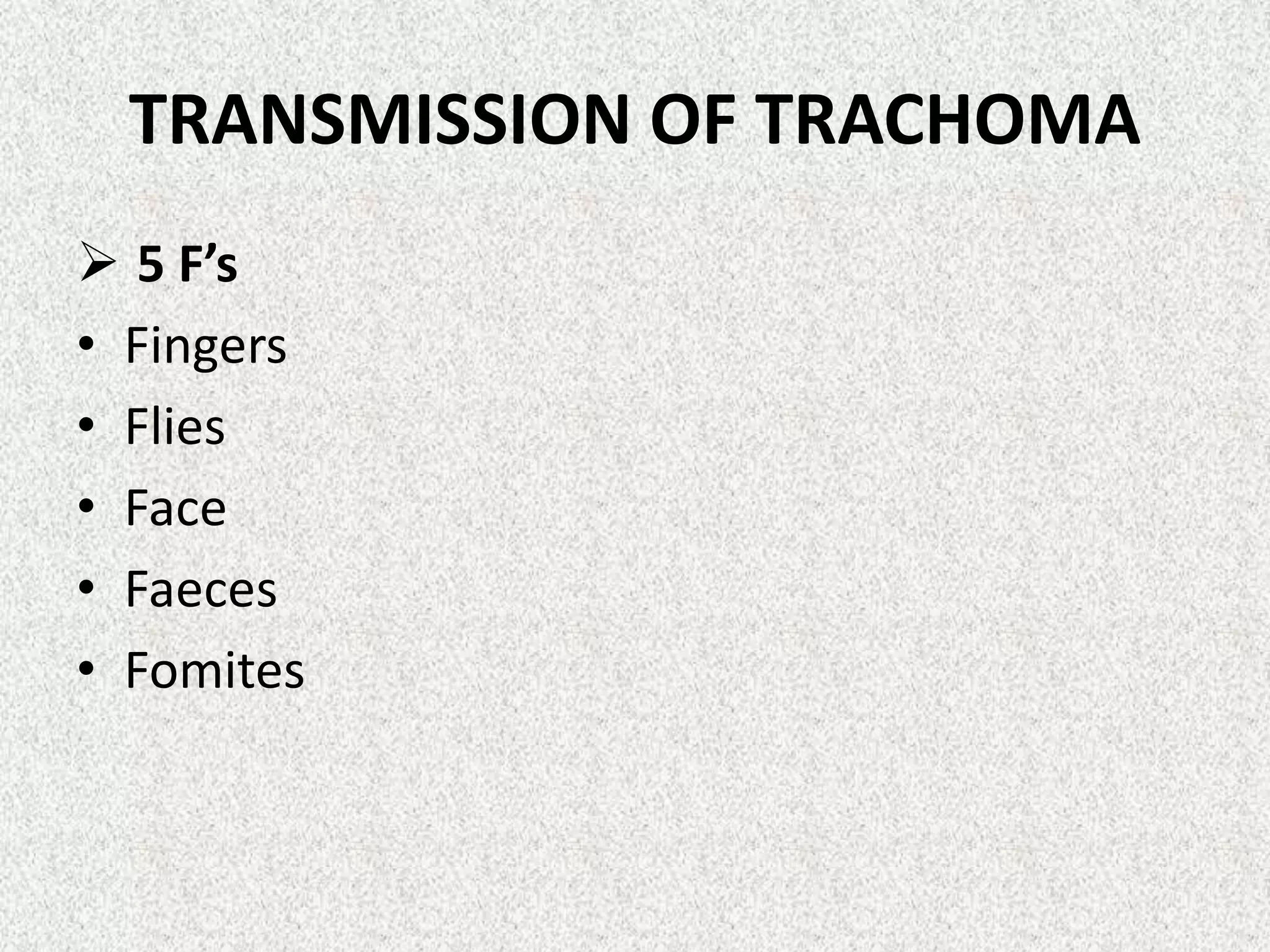 Trachoma | PPTX