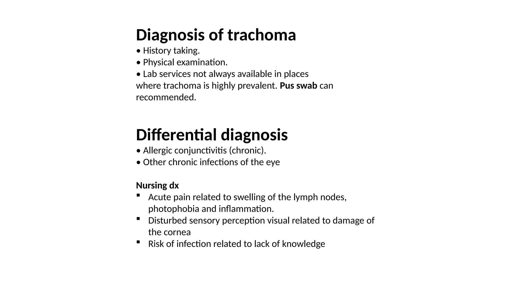 TRACHOMA Surgery III obadia Bishop..pptx | Eye and Vision Conditions ...