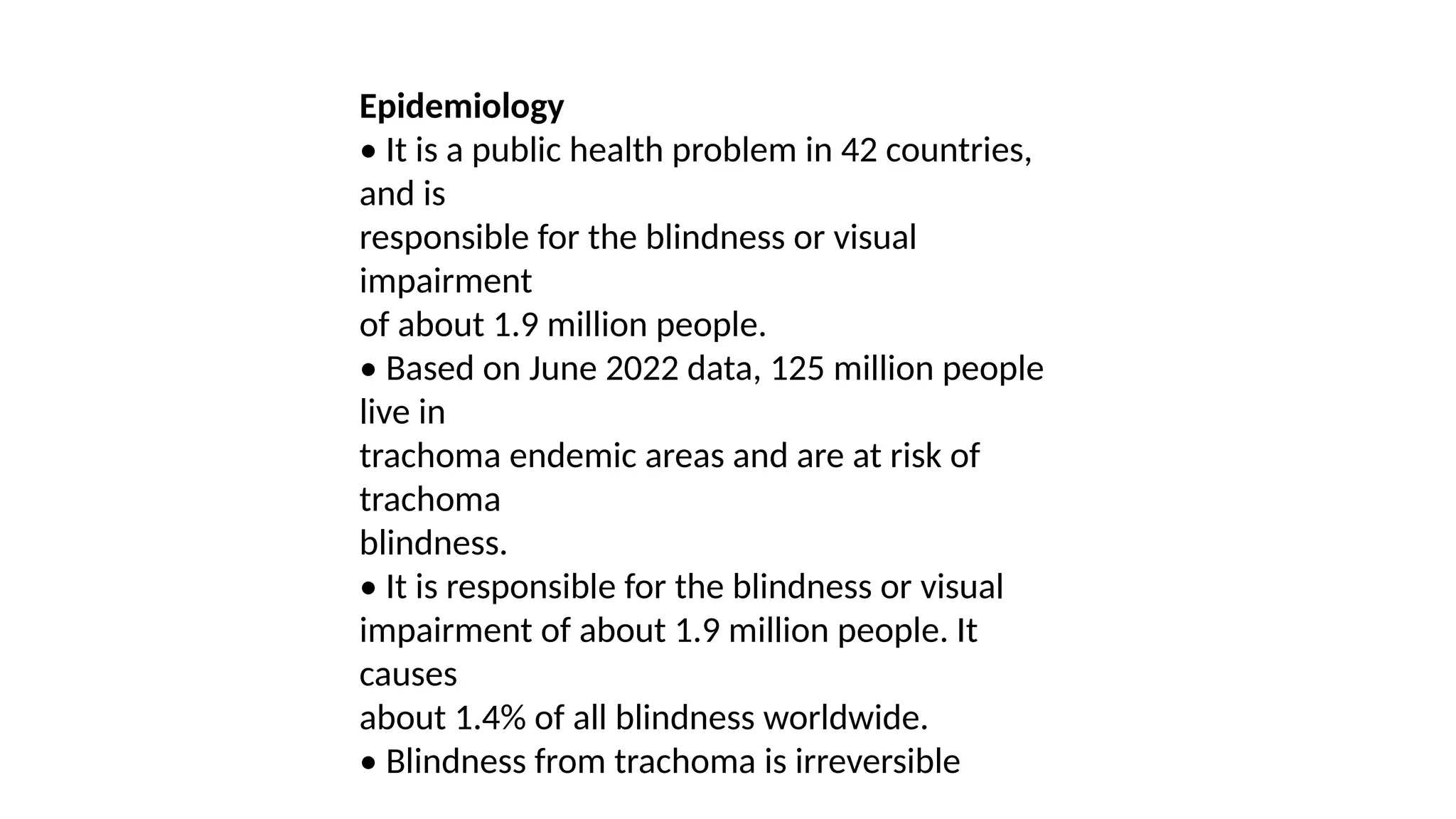 TRACHOMA Surgery III obadia Bishop..pptx | Eye and Vision Conditions ...