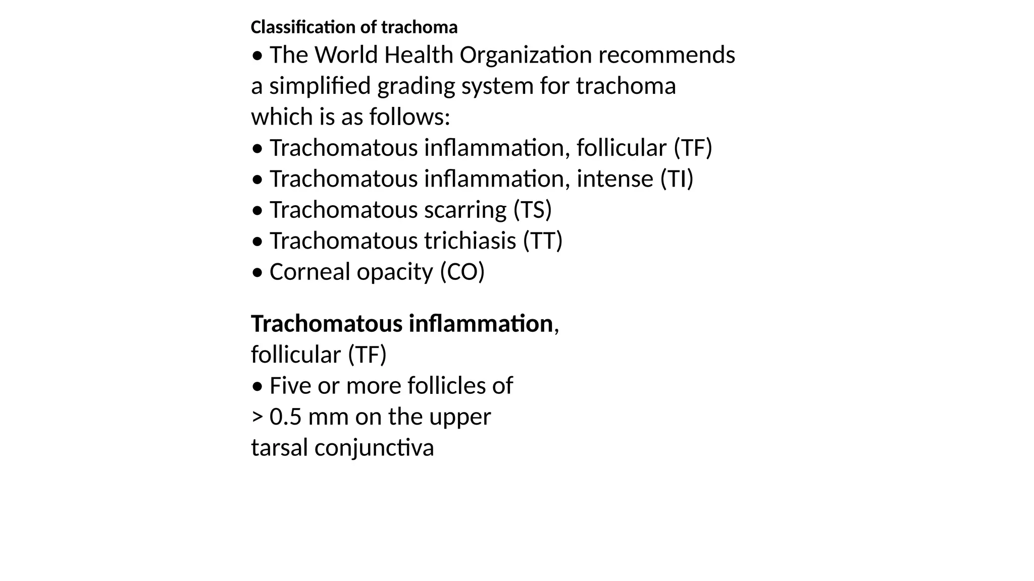 TRACHOMA Surgery III obadia Bishop..pptx | Eye and Vision Conditions ...