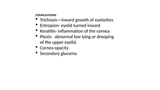 TRACHOMA Surgery III obadia Bishop..pptx | Eye and Vision Conditions ...