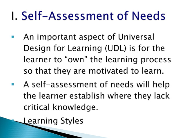 Teaching All Students, Reaching All Learners | PPT