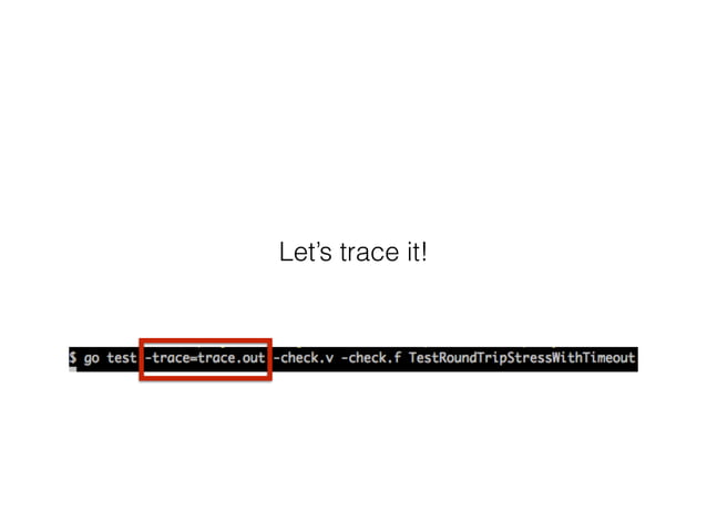 Go Execution Tracer Ppt