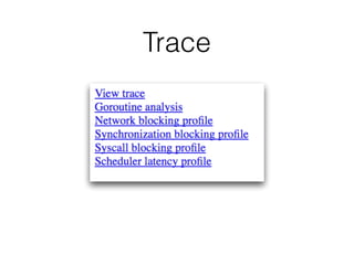 Go Execution Tracer | PPT