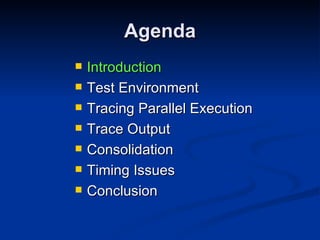 Tracing Parallel Execution (UKOUG 2006) | PPT