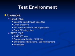 Tracing Parallel Execution (UKOUG 2006) | PPT