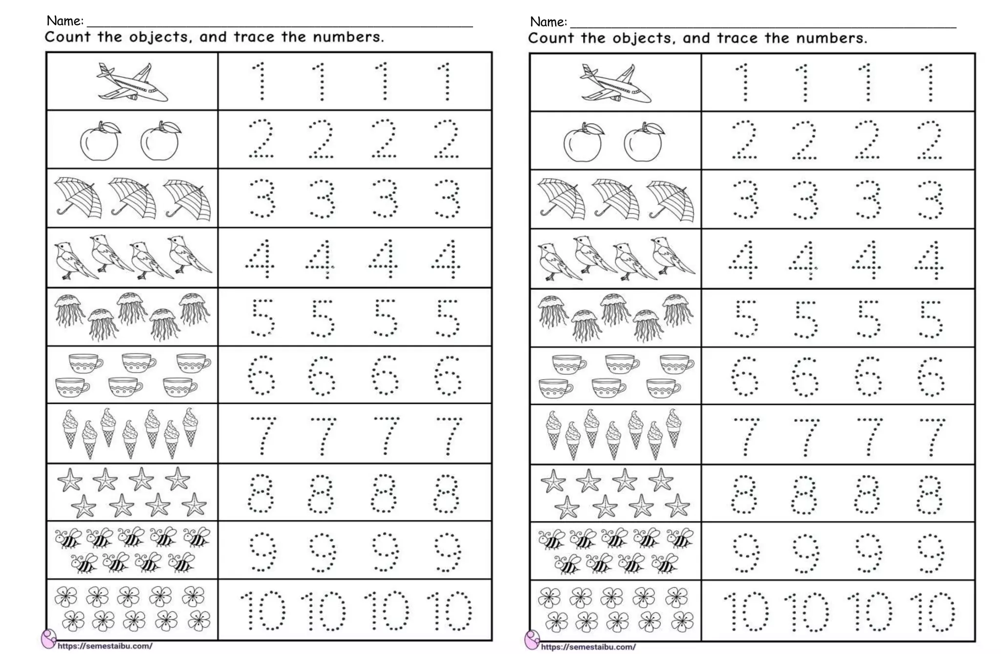 Tracing Activities-Numbers, Letters, Shapes.docx