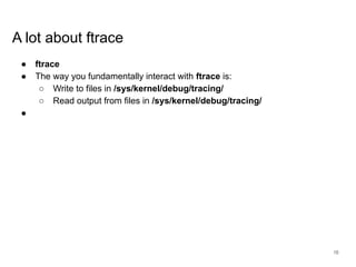 Tracing and profiling my sql (percona live europe 2019) draft_1 | PPT