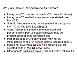Tracing and profiling my sql (percona live europe 2019) draft_1 | PPT