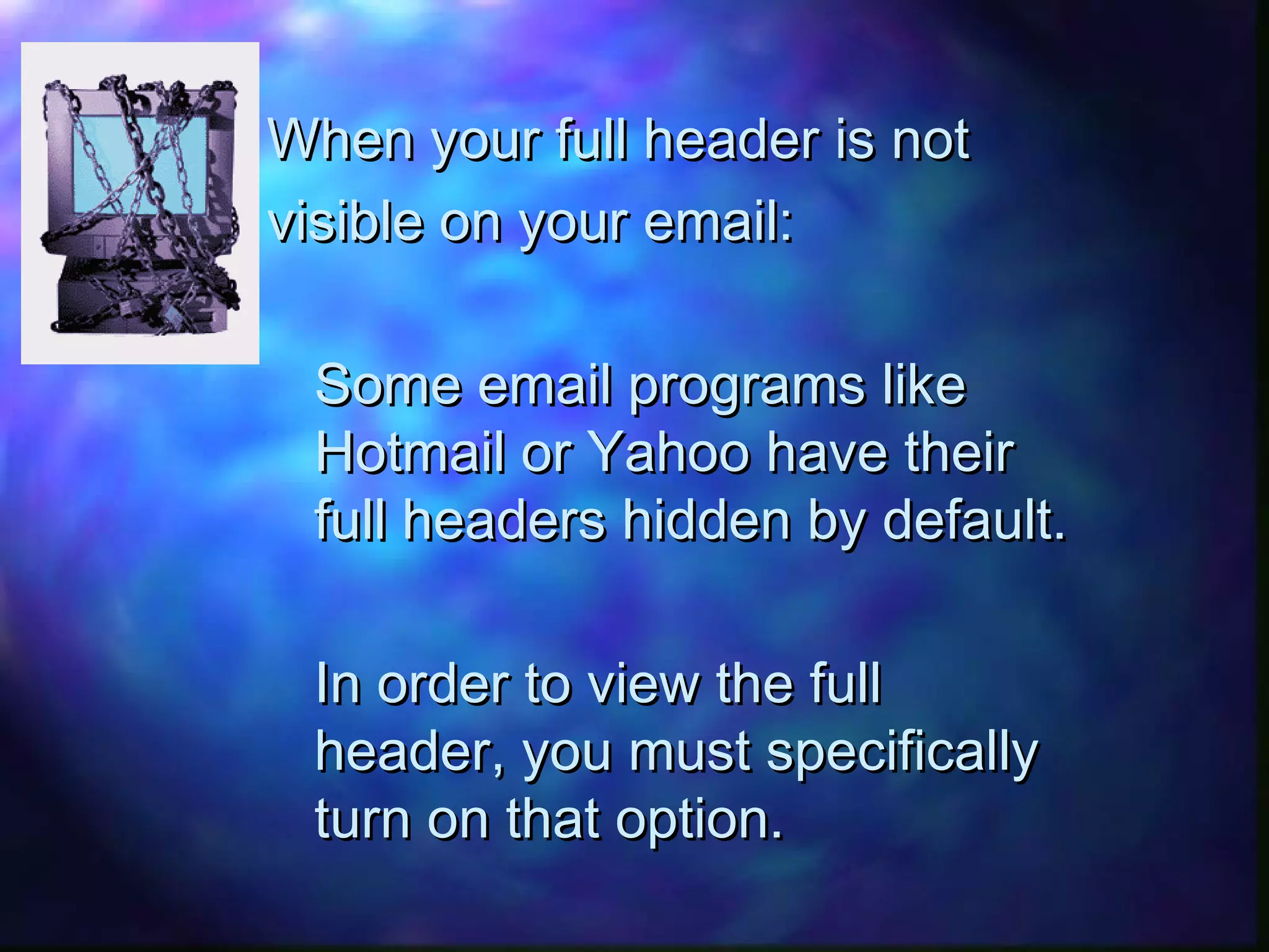 Tracing an email by Amin Pathan | PPT