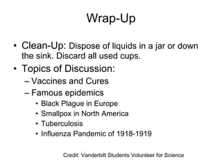 Tracing an epidemic | PPT