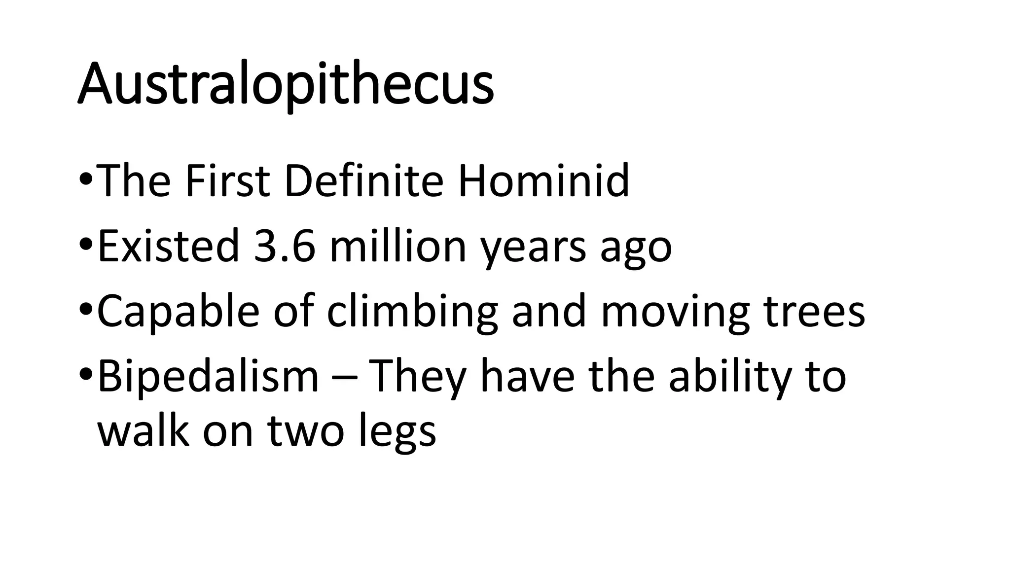 Tracing back the human biocultural and social evolution | PPTX