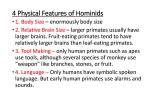 Tracing back the human biocultural and social evolution | PPTX ...