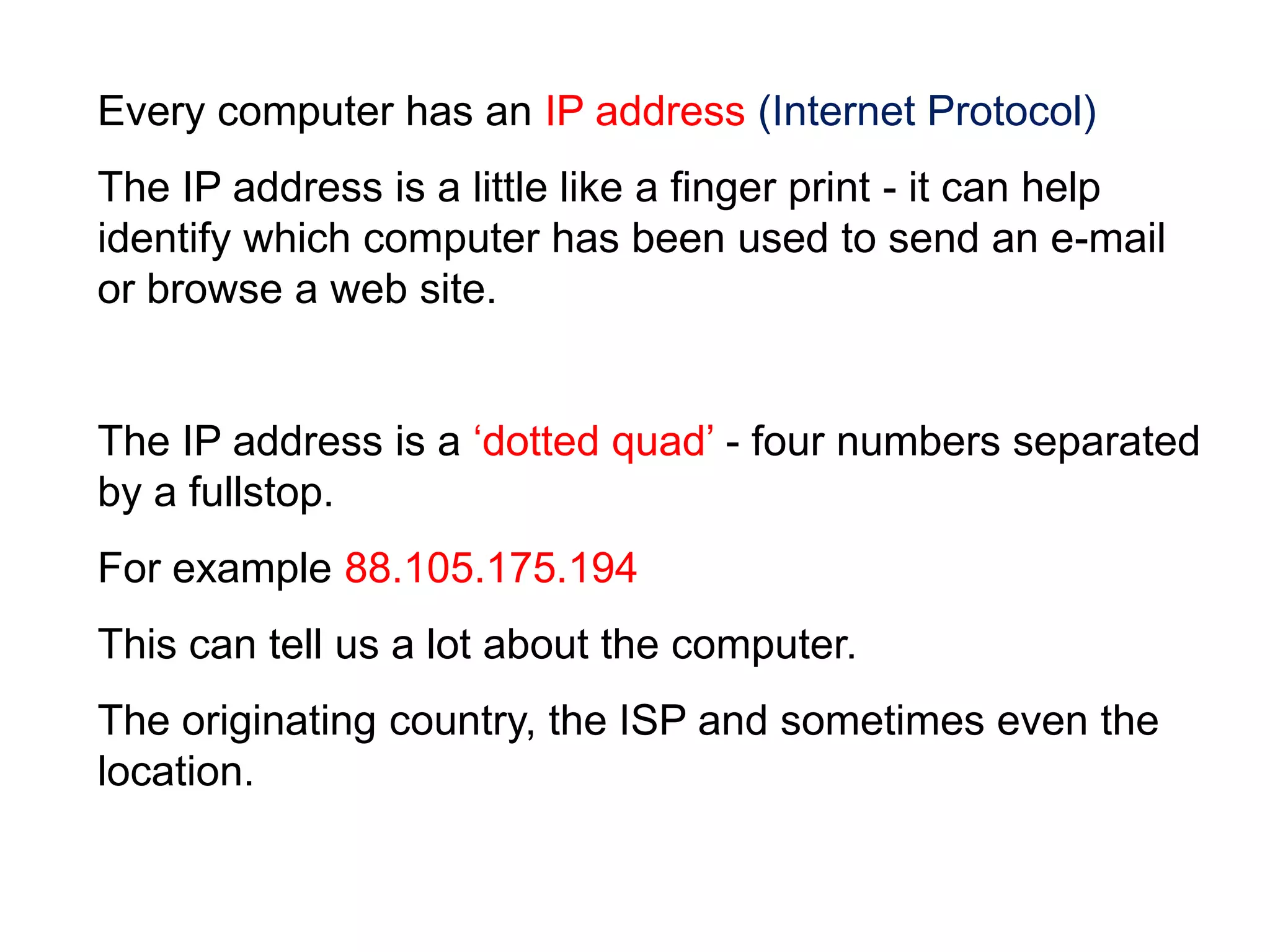Tracing Emails | PPTX