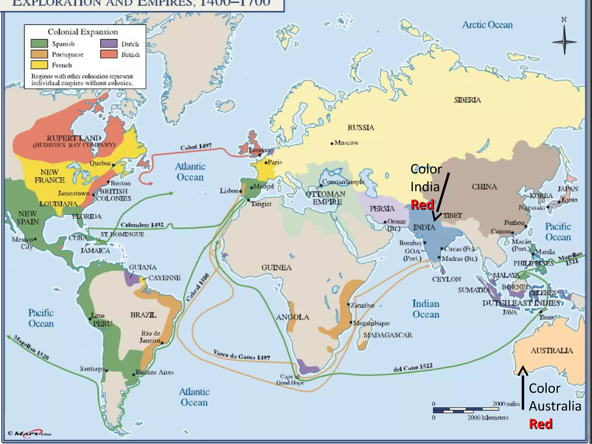 Tracing empires maps | PPT