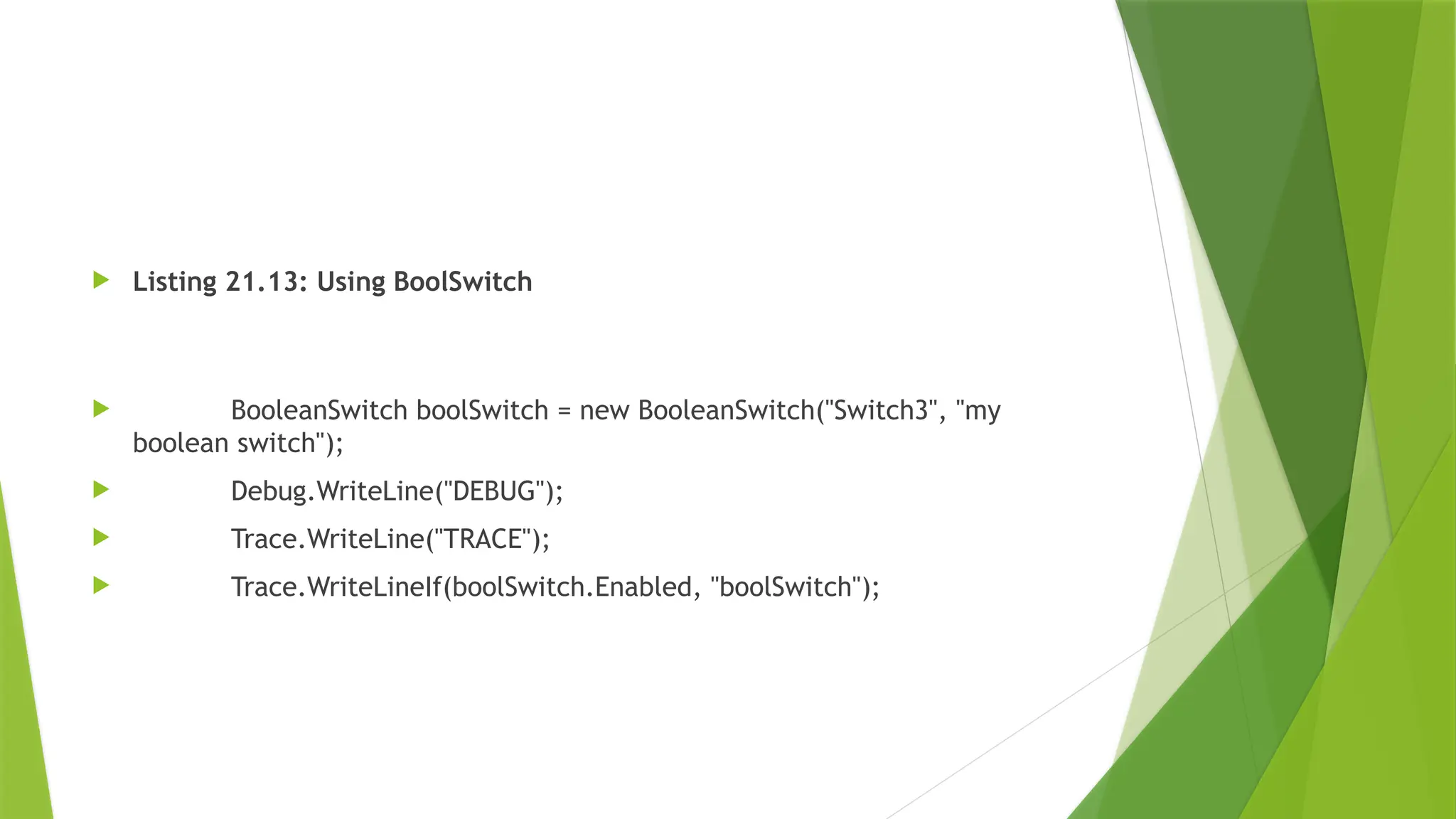 Tracing event logs in visual programming c#.pptx