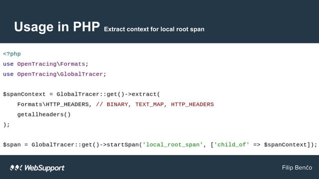 Tracing in distributed systems | PPT
