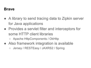 Tracing Microservices with Zipkin | PPT