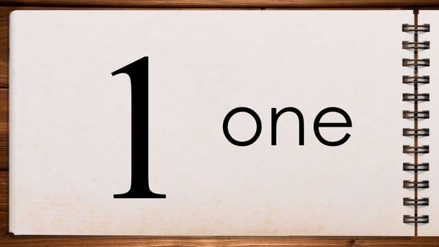 Tracing Numbers 1 - 10 | PPTX