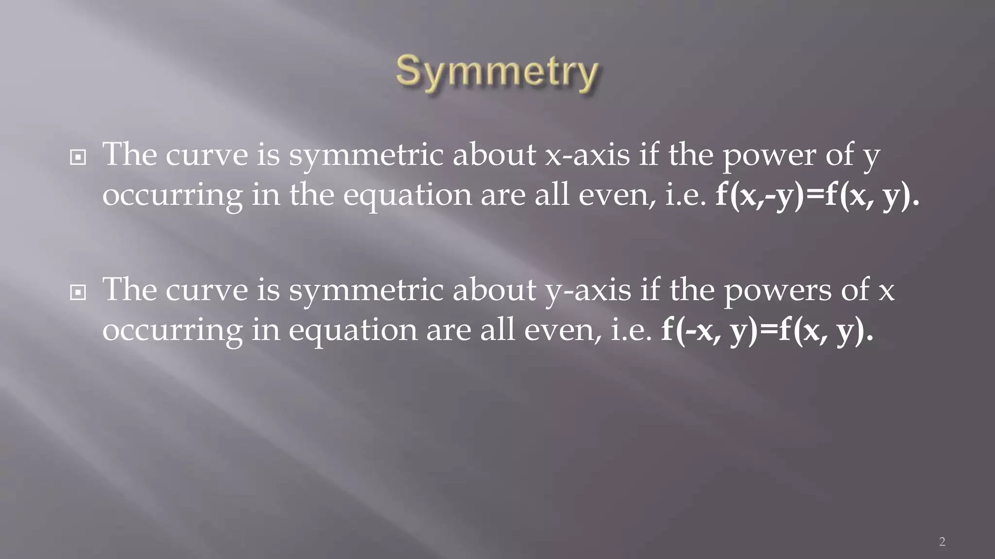 Tracing Of Cartesian Curve Pptx Physics Science