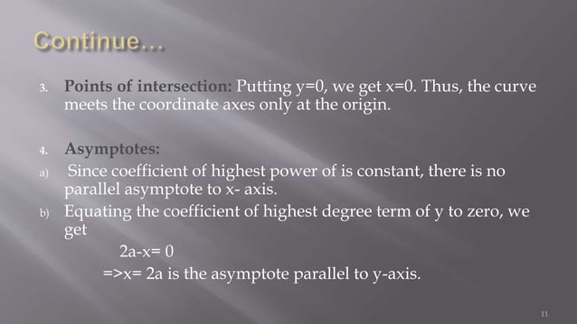 Tracing of cartesian curve | PPTX | Physics | Science