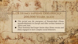 Tracing the Bioculural and Evolution of Early to Modern Humans.pptx