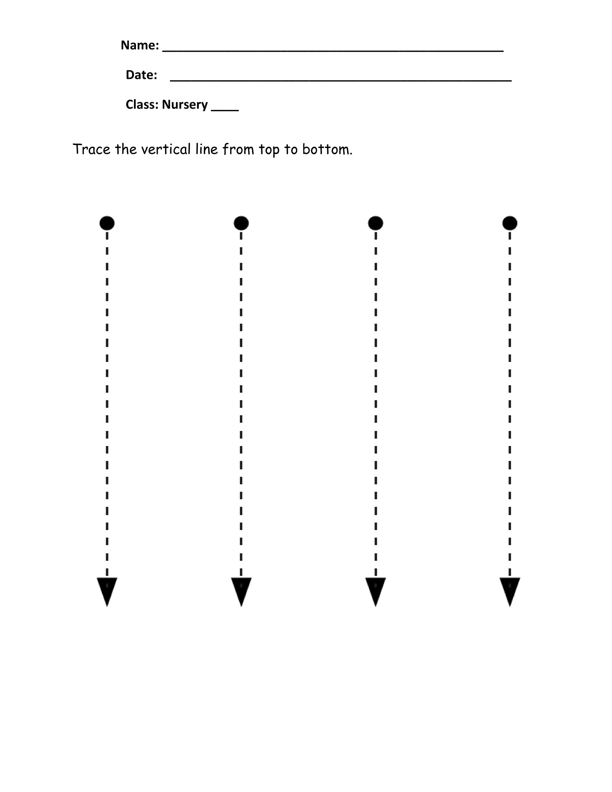 Tracing vertical lines | PDF