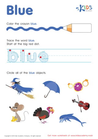 Tracing Words free worksheets | PDF