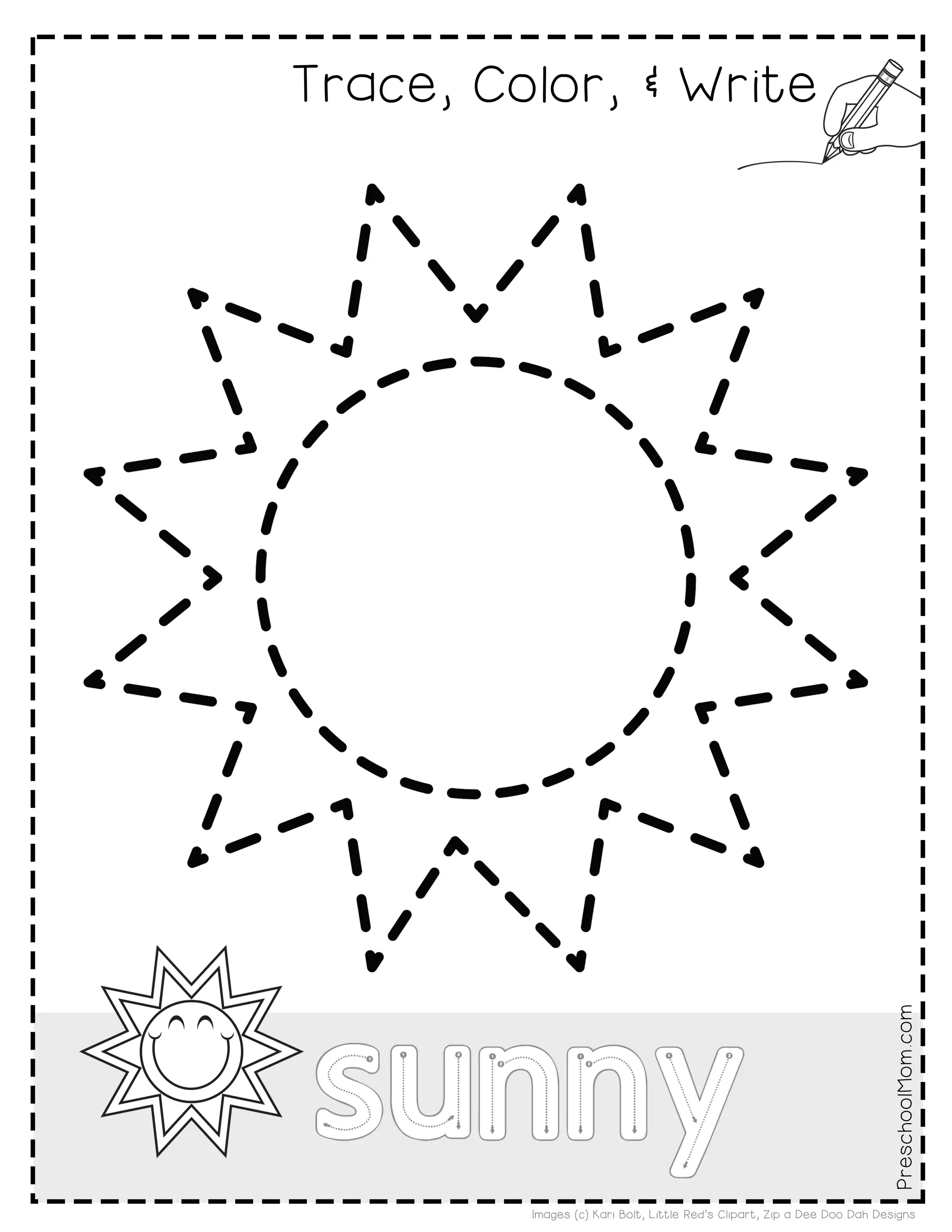 TracingWorksheetSunny.pdf