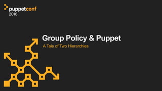 PuppetConf 2016: A Tale of Two Hierarchies: Group Policy & Puppet – Matt Stone, Getty Images | PPT