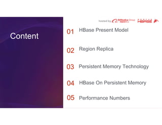 HBaseConAsia2018 Track1-2: WALLess HBase with persistent memory devices | PPT