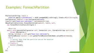 hbaseconasia2017: HBase on Beam | PPT