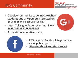 IERS Project | PDF | Professional School | Postgraduate Education