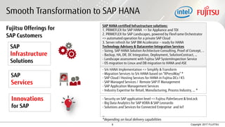 Fujitsu World Tour 2017 - Digital Business with SAP & Fujitsu | PDF