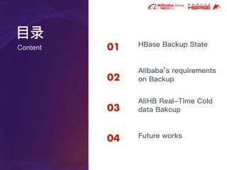 HBaseConAsia2018 Track2-7: A real-time backup solution for HBase with zero HBase modification ...