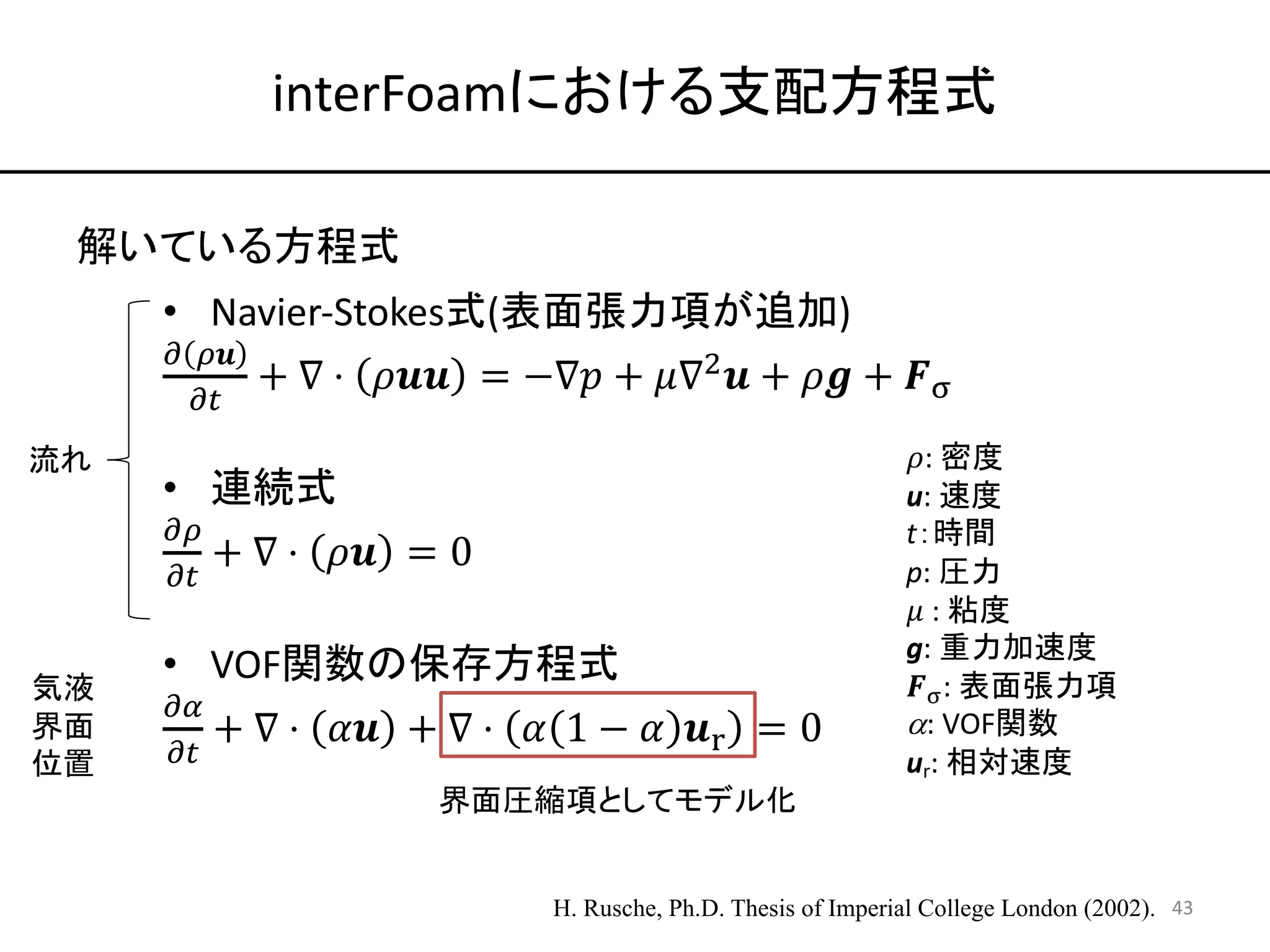 OpenFOAMによる混相流シミュレーション入門 | PDF | Physics | Science
