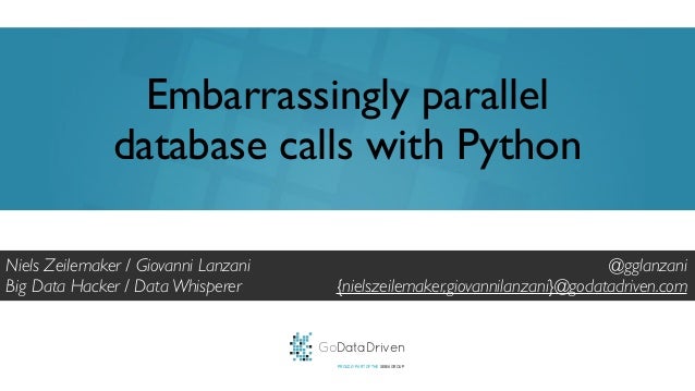 Embarrassingly Parallel