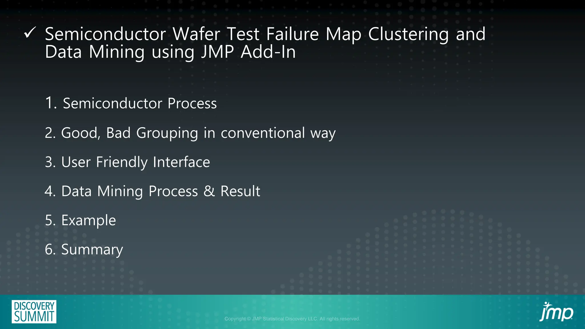 3-1: Semiconductor Wafer Test Fail Map Clustering and Data Mining Using ...