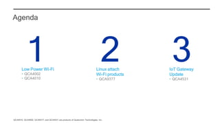 Track 3 session 6 - st dev con 2016 - qualcomm - wi-fi connectivity for ...