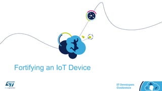 Track 5 session 2 - st dev con 2016 - security iot best practices | PPT