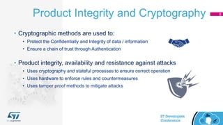 Track 5 session 2 - st dev con 2016 - security iot best practices | PPT