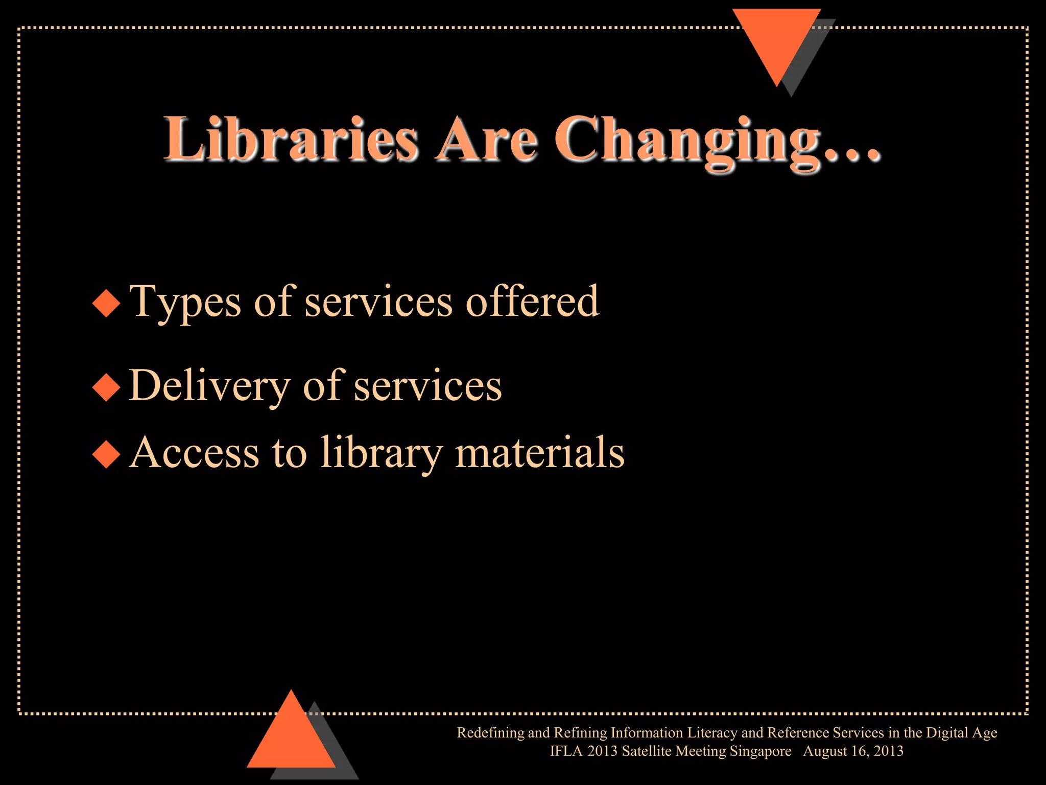 Ballard- The electronic resources librarian's role in helping library ...