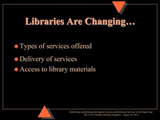 Ballard- The electronic resources librarian's role in helping library staff acquire and maintain ...